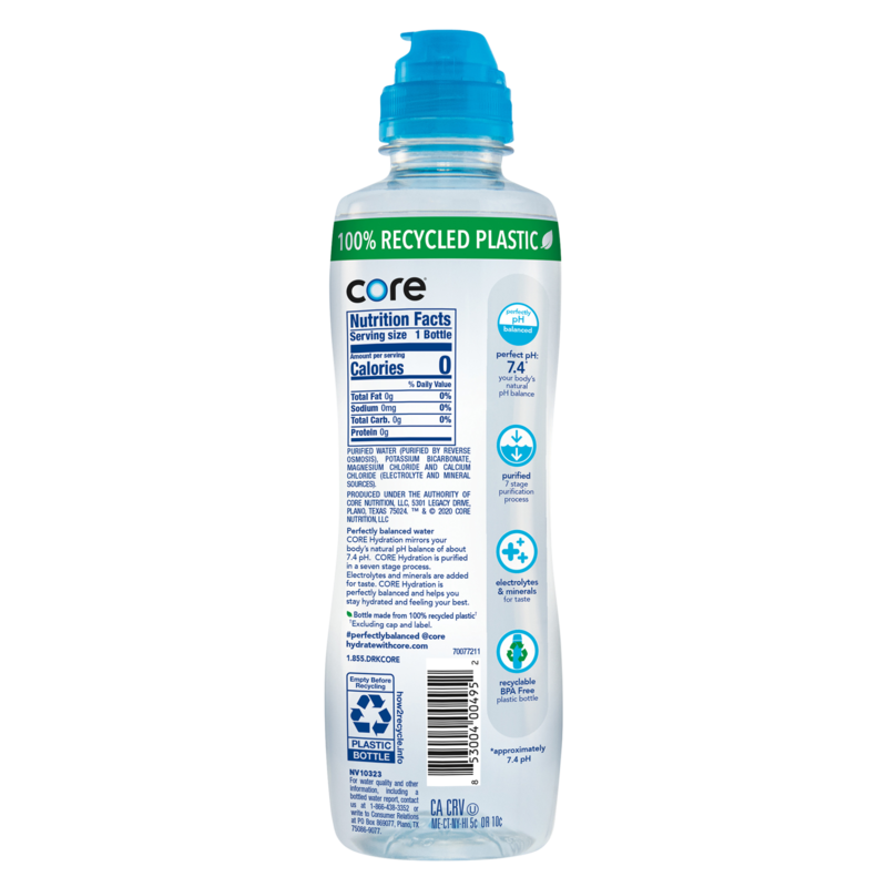 Core Hydration Nutrient Enhanced Water 23.9oz Btl : Drinks fast ...
