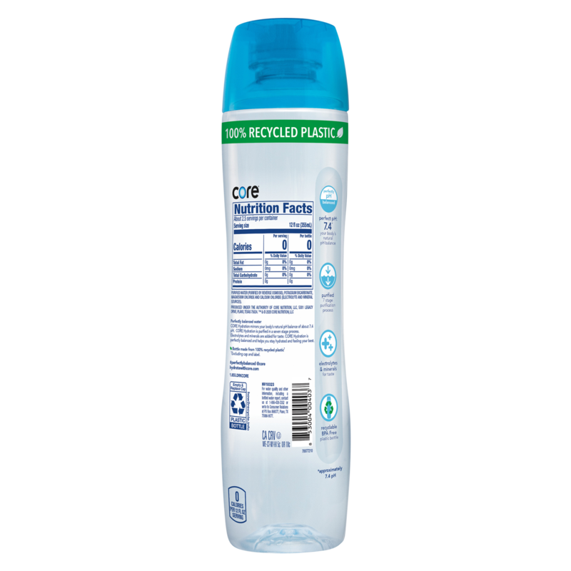 Core Hydration Nutrient Enhanced Water 30.4oz Btl : Drinks fast ...