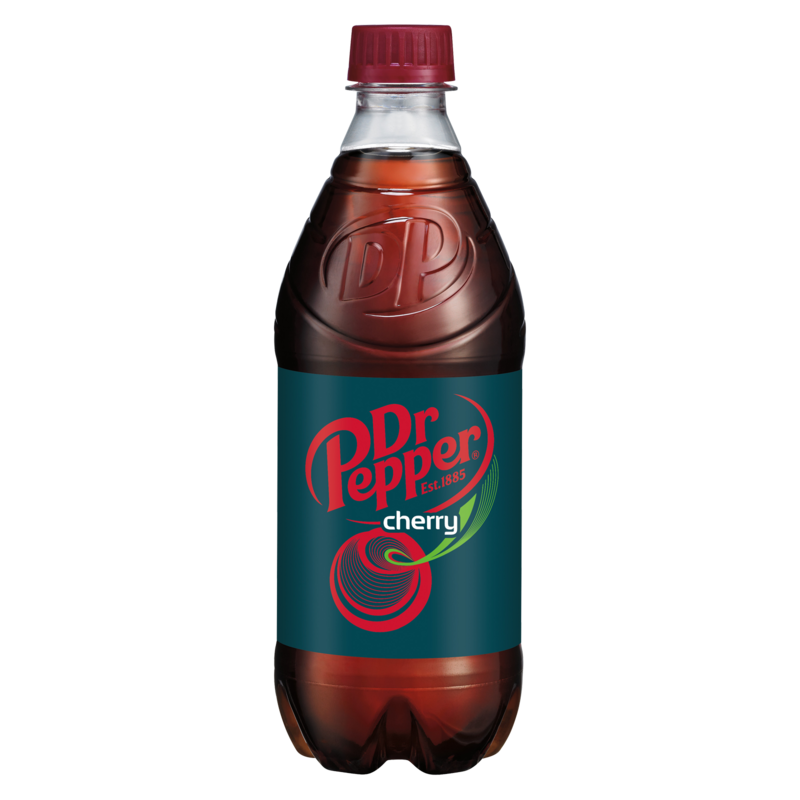 Dr Pepper Cherry 20oz Btl : Drinks fast delivery by App or Online
