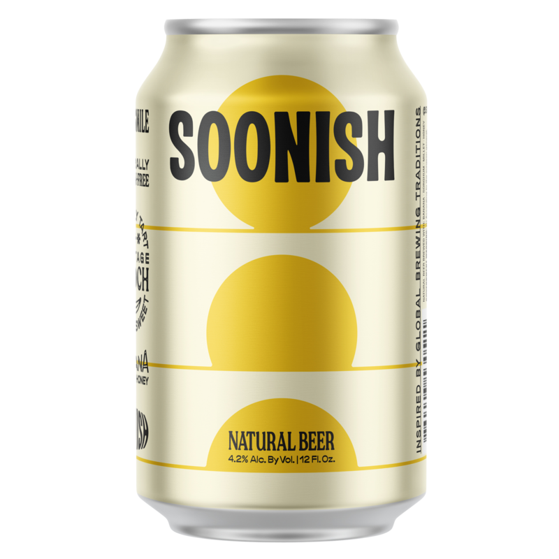 Soonish Natural Beer 6pk 12oz Can 4.2% ABV : Alcohol fast delivery by ...