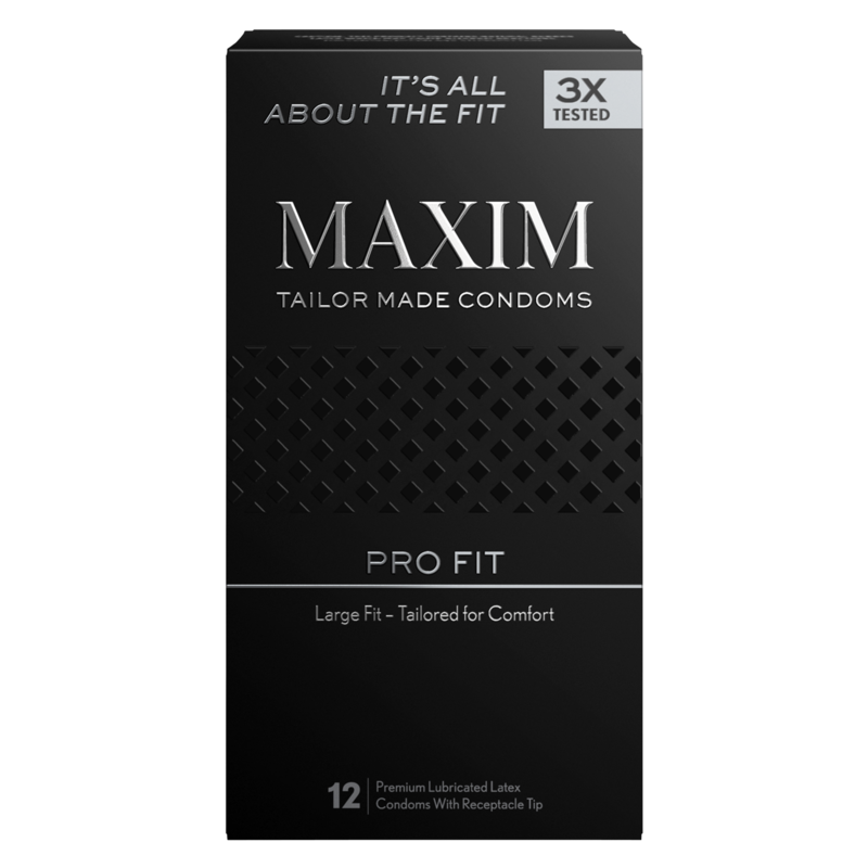 Maxim Pro Fit Condoms 12pk Health Fast Delivery By App Or Online
