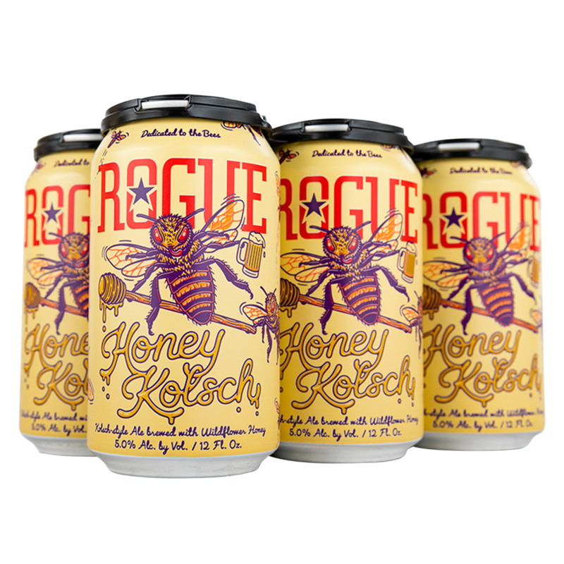 Rogue Honey Kolsch 6pk 12oz Can 5.2% ABV : Alcohol fast delivery by App ...