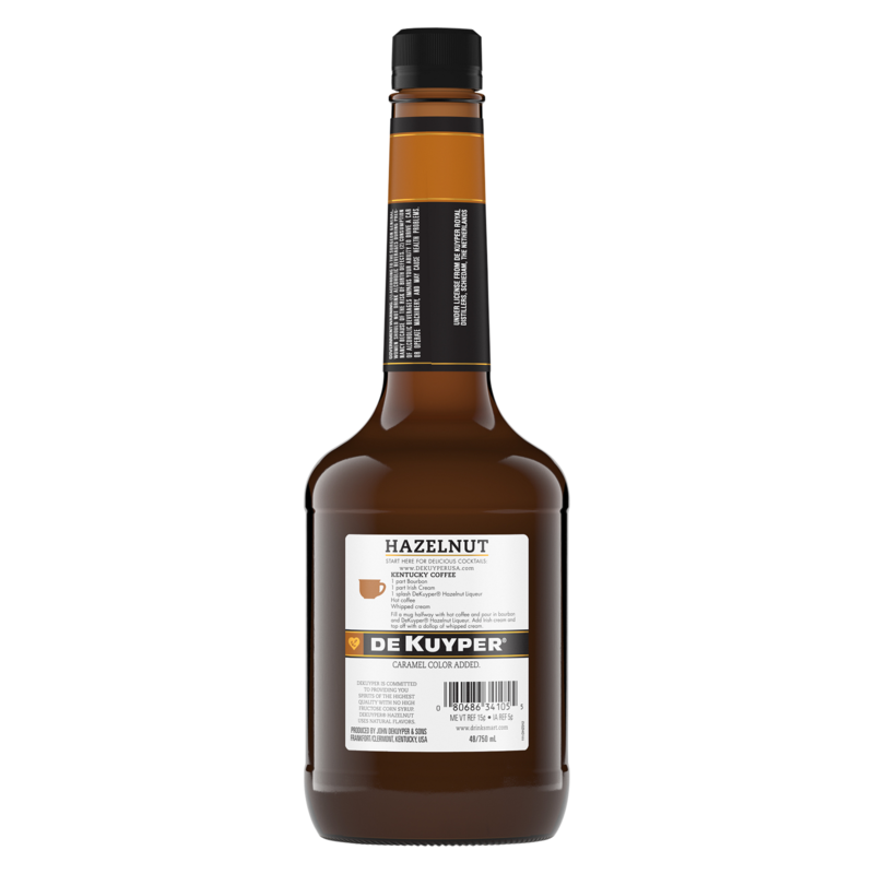 DeKuyper Hazelnut Liqueur 750ml : Alcohol fast delivery by App or Online