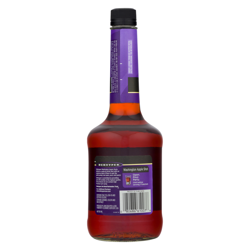 Dekuyper Washington Apple Burst : Alcohol fast delivery by App or Online