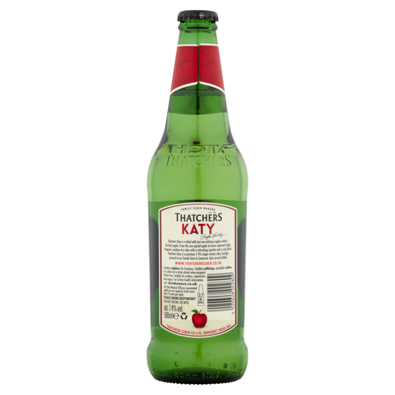 Thatchers Katy Cider, 500ml : Alcohol fast delivery by App or Online