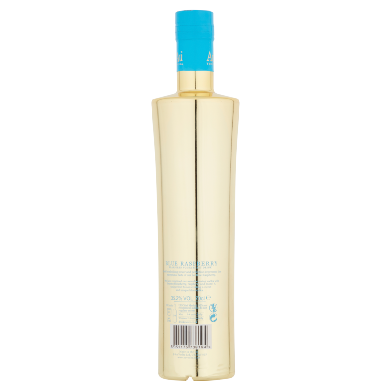 Au Vodka Blue Raspberry, 70cl : Alcohol fast delivery by App or Online