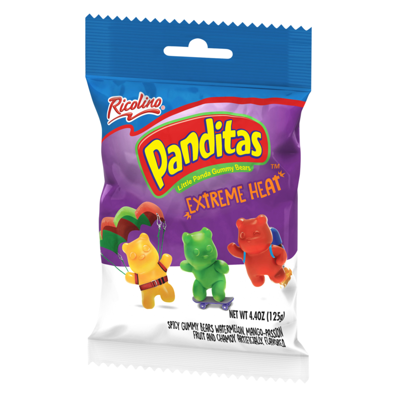 Ricolino Panditas Extreme Heat Gummy Bears 4.4oz : Snacks fast delivery by App or Online
