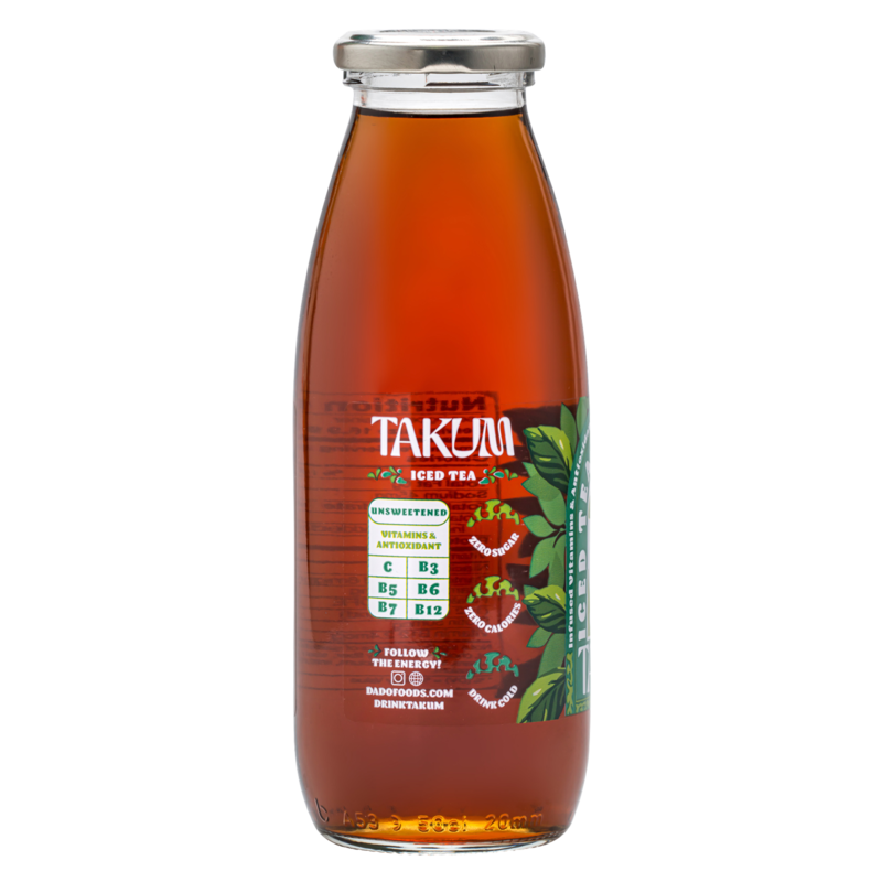 TAKUM Tea Iced Unsweetened 16.9oz : Drinks fast delivery by App or Online