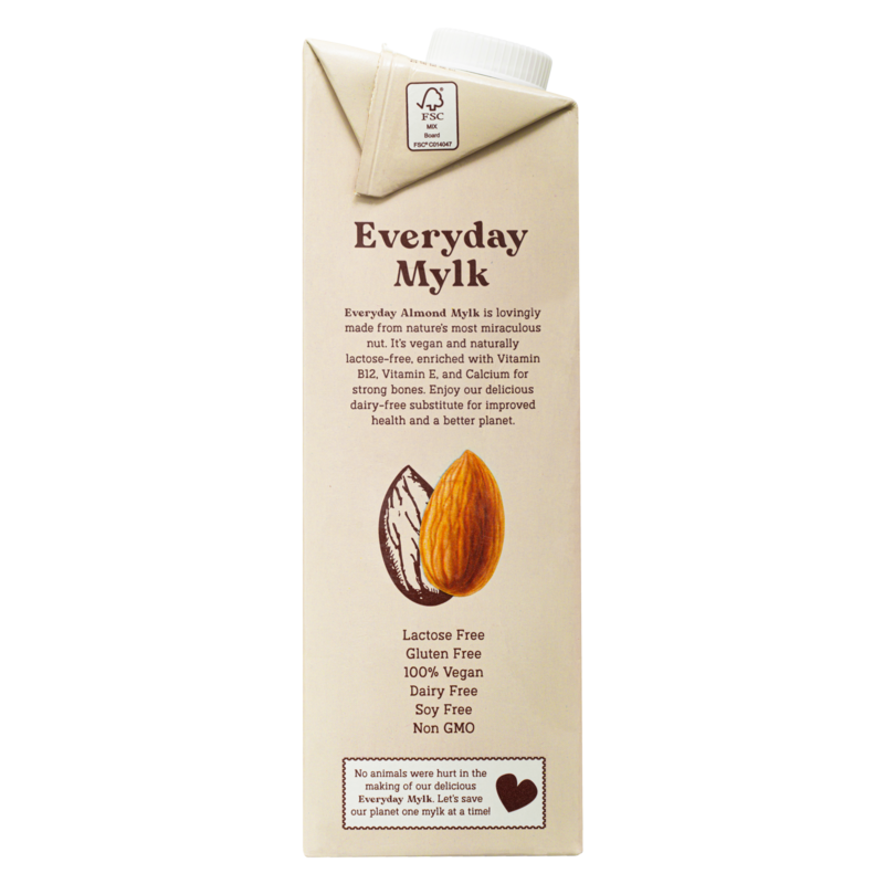 Everyday Mylk Almond 1 Liter : Drinks fast delivery by App or Online