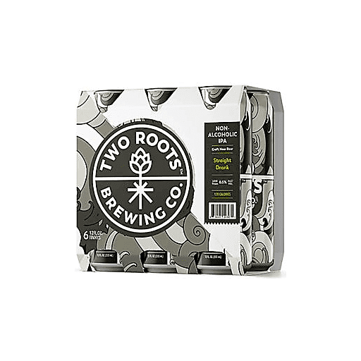 Two Roots Brewing Straight Drank IPA Non-Alcoholic 6pk 12oz Can ...