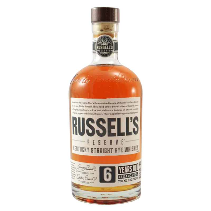 Russell's Reserve Rye 750ml : Alcohol fast delivery by App or Online