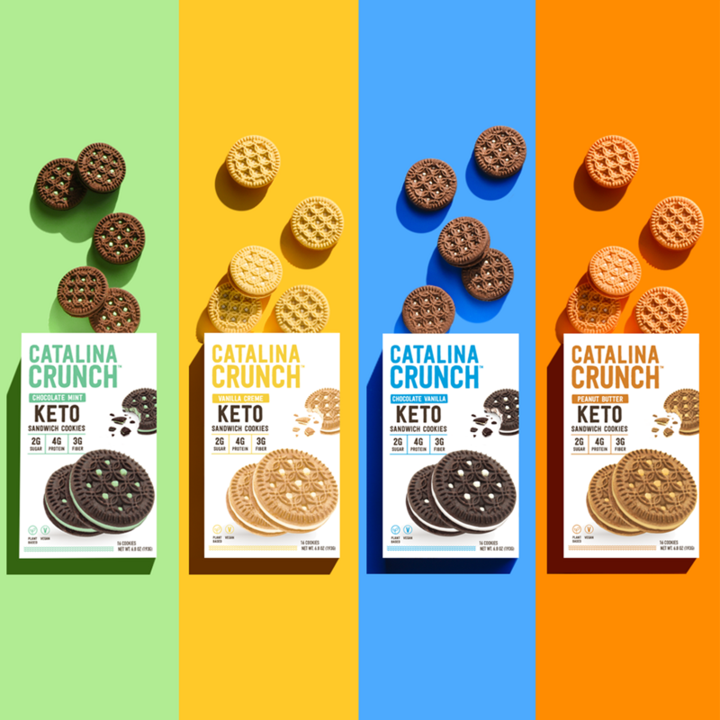 Catalina Crunch Peanut Butter Sandwich Cookie 6.8oz : Snacks fast ...