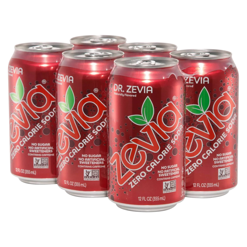 Dr. Zevia Zero Calorie Soda 10pk 12oz Can : Drinks fast delivery by App or Online