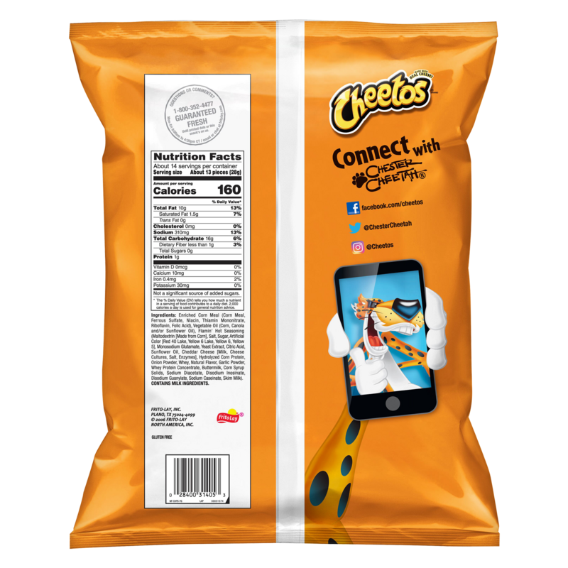 Cheetos Flamin Hot Puffs Party Size 135oz Snacks Fast Delivery By App Or Online