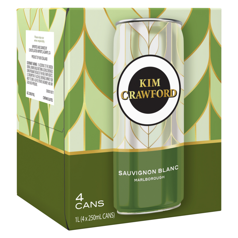 Kim Crawford Sauvignon Blanc 4pk 250ml Can : Alcohol fast delivery by ...