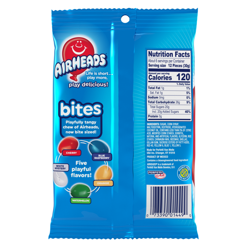 Airheads Bites Original Fruit 6oz : Snacks fast delivery by App or Online