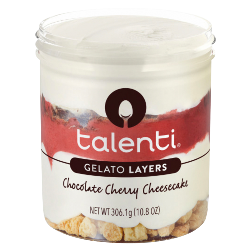 Talenti Gelato Layers Chocolate Cherry Cheesecake 10.8oz : Ice Cream ...