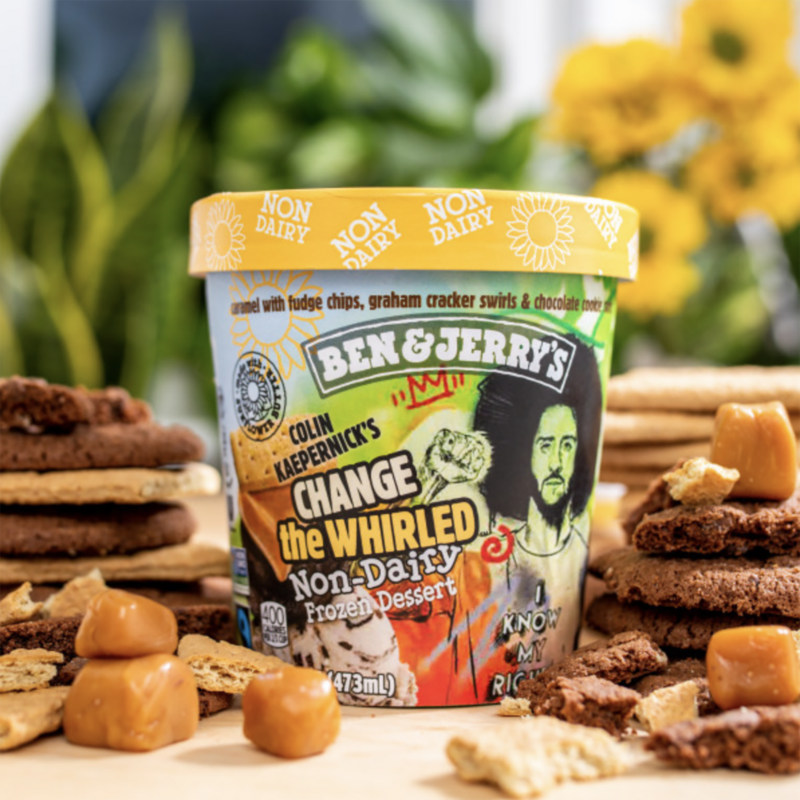 Ben & Jerry's Non-Dairy Change the Whirled Frozen Dessert 16oz : Ice ...