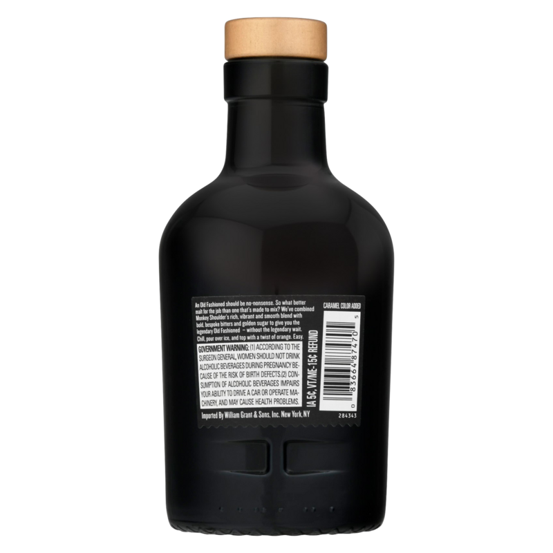 Batch & Bottle Monkey Shoulder Lazy Old Fashioned 375ml (70 Proof ...