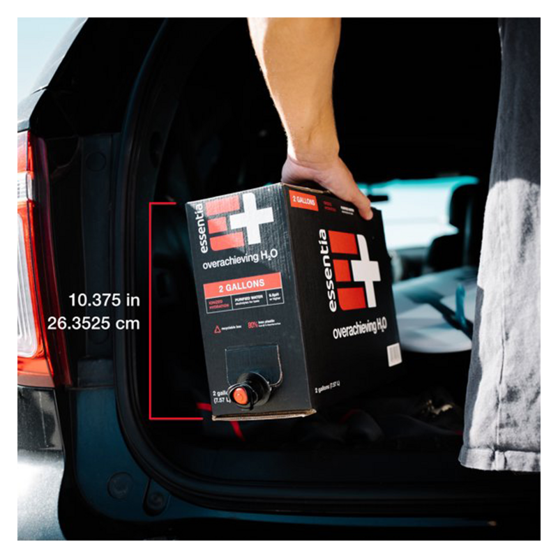 Essentia Water 2 Gallon Box : Drinks fast delivery by App or Online