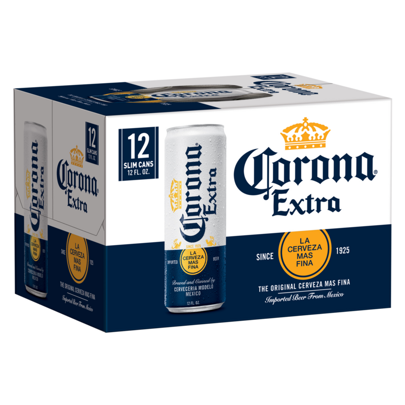 Corona Extra 12pk 12oz Can 4.6% ABV : Alcohol fast delivery by App or ...