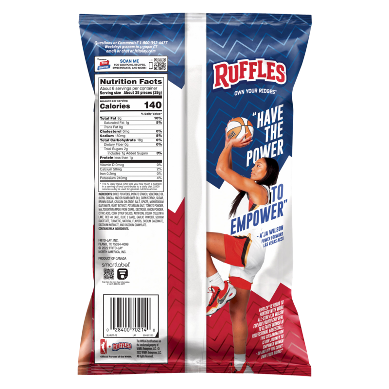 Ruffles Ridge Twists Smoky BBQ 5.5oz : Snacks fast delivery by App or ...