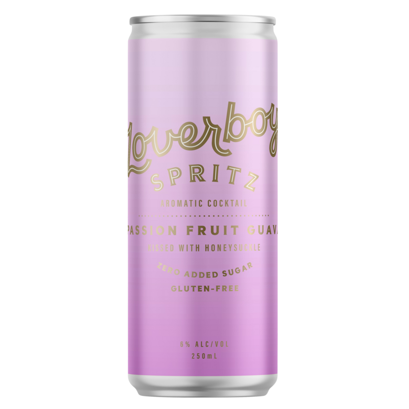Loverboy Passionfruit Guava Spritz 4pk 250ml Can 6.0% ABV : Alcohol ...