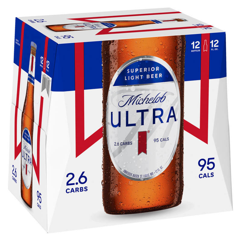 Michelob Ultra 12pk 12oz Btl 4.2% ABV : Alcohol fast delivery by App or ...