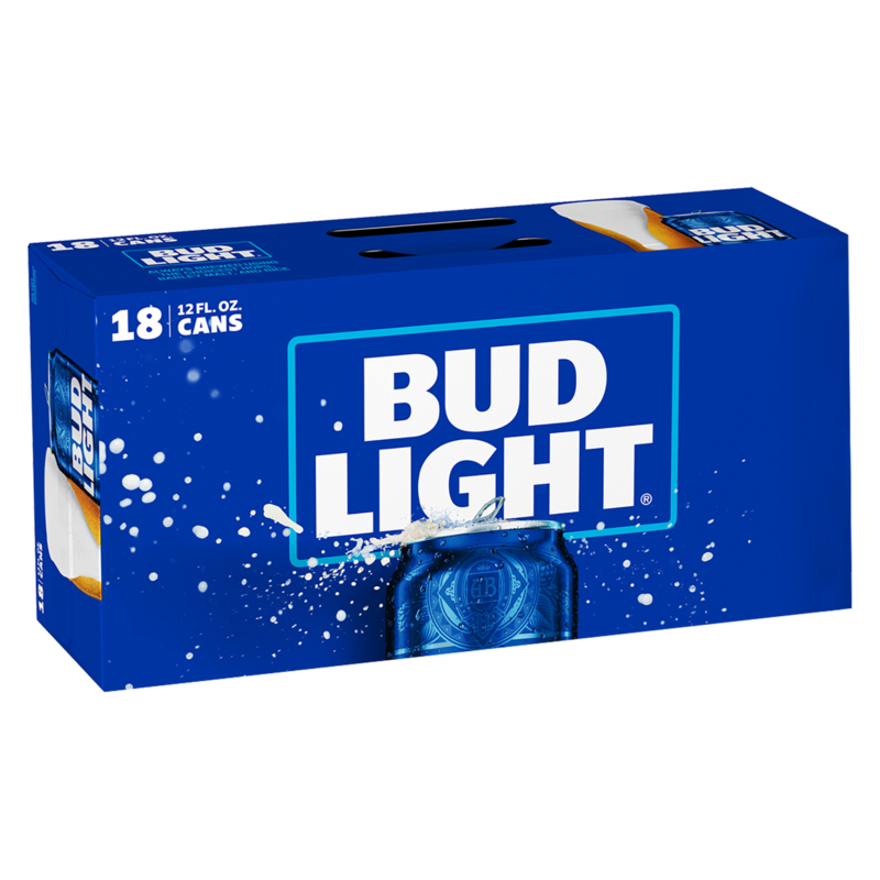 Bud Light 18pk 12oz Can 4.2% ABV : Alcohol fast delivery by App or Online