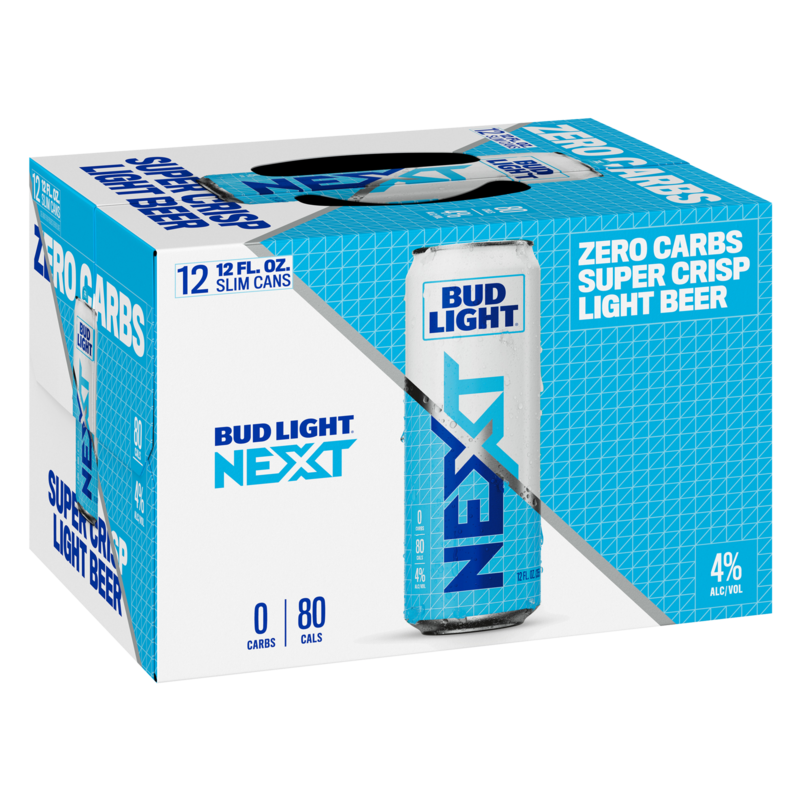 Bud Light NEXT 12pk 12oz Can 4.0% ABV : Alcohol fast delivery by App or ...