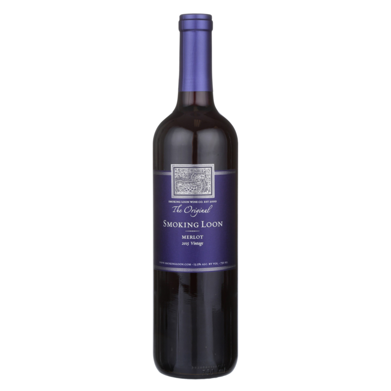 Smoking Loon Merlot 750 Ml : Alcohol fast delivery by App or Online
