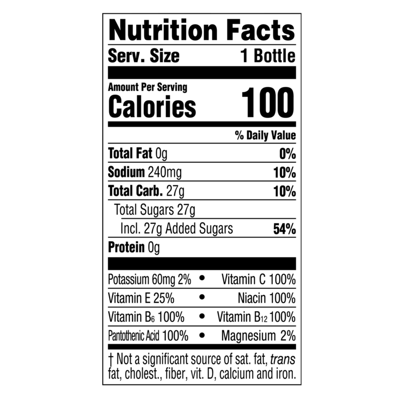 Vitamin Water Refresh Tropical Mango 20oz Btl : Drinks fast delivery by ...